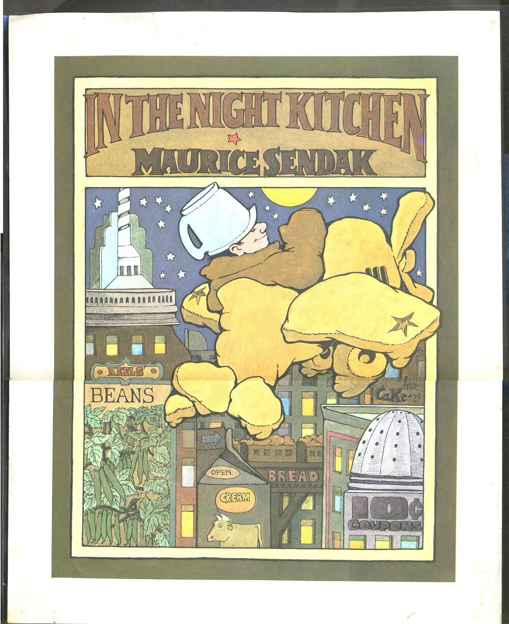 In the Night Kitchen. Poster | Children's, Maurice Sendak