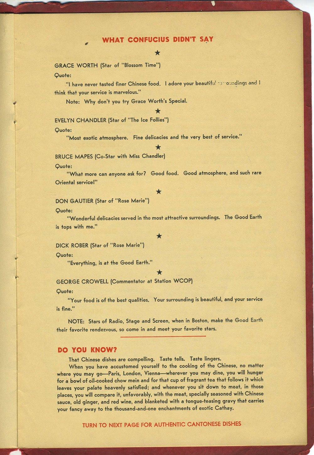 The Good Earth Restaurant Menu Chinese Restaurant Menu The Good Earth Restaurant Menu Chinese Restaurant Menu